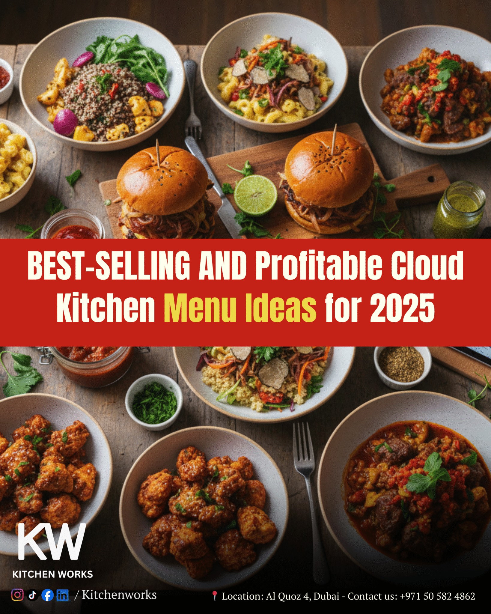 21 BEST-SELLING AND Profitable Cloud Kitchen Menu Ideas 2025